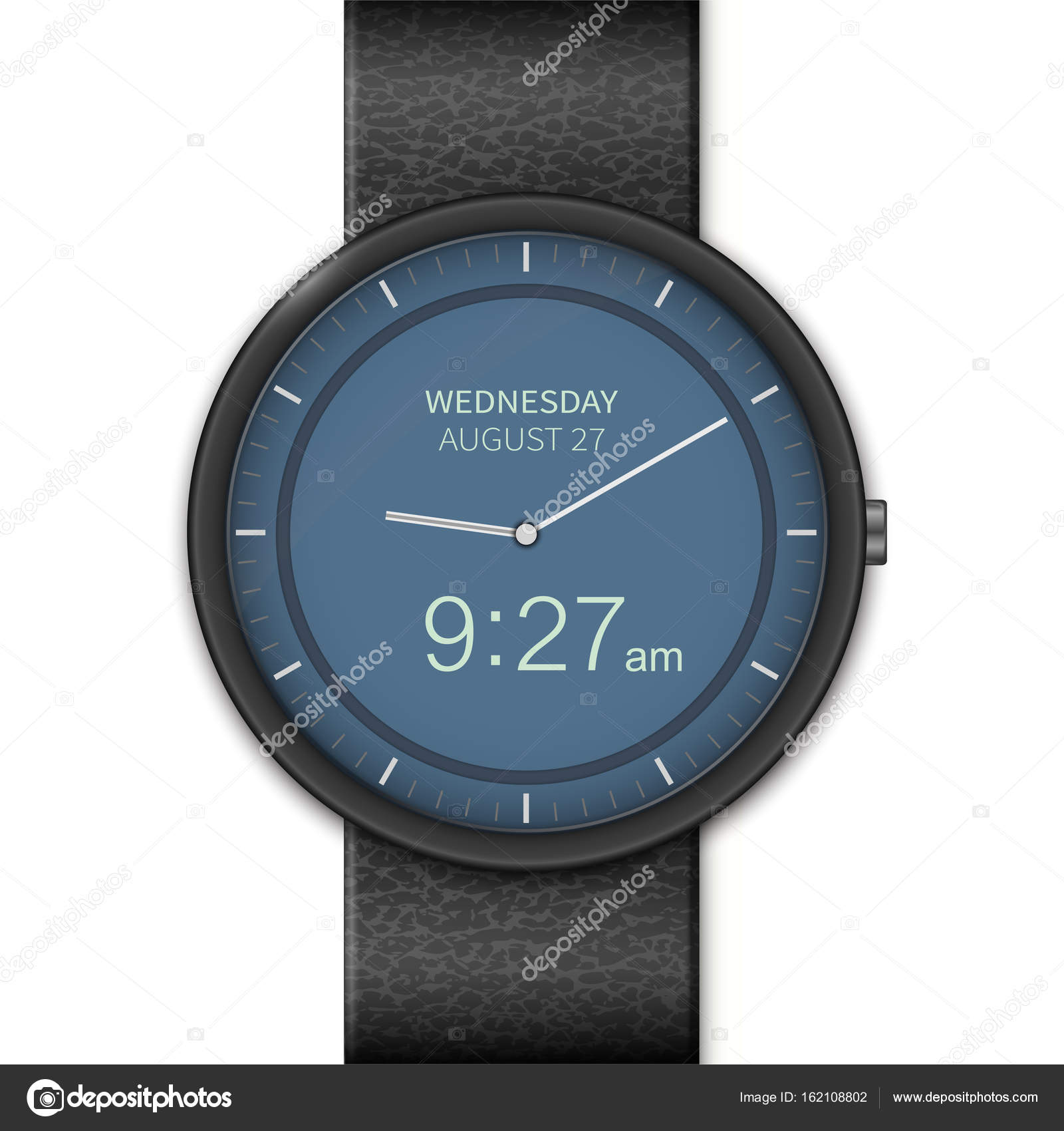 Smartwatch illustration Smart watch Stock Vector Image by ©frbird ...