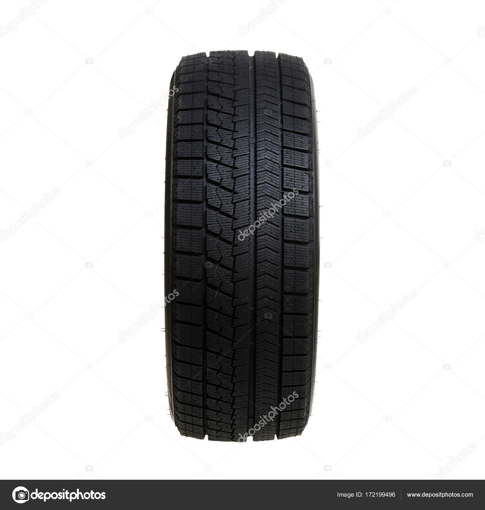 Car tire isolated on white Stock Photo by ©Ale-ks 172199496