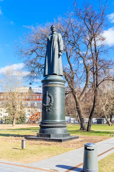 Monument to Felix Dzerzhinsky in the Museon Art Park in Moscow, – Stock ...