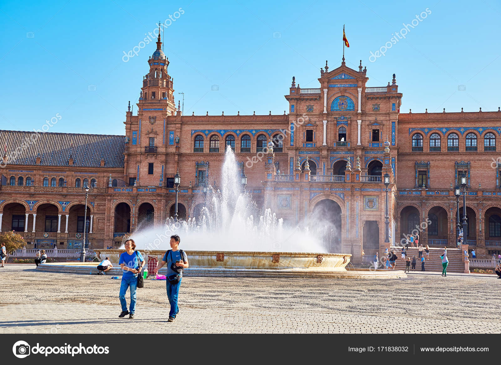 Spain Square, Sevilla, Spain – Stock Editorial Photo © magone #171838032