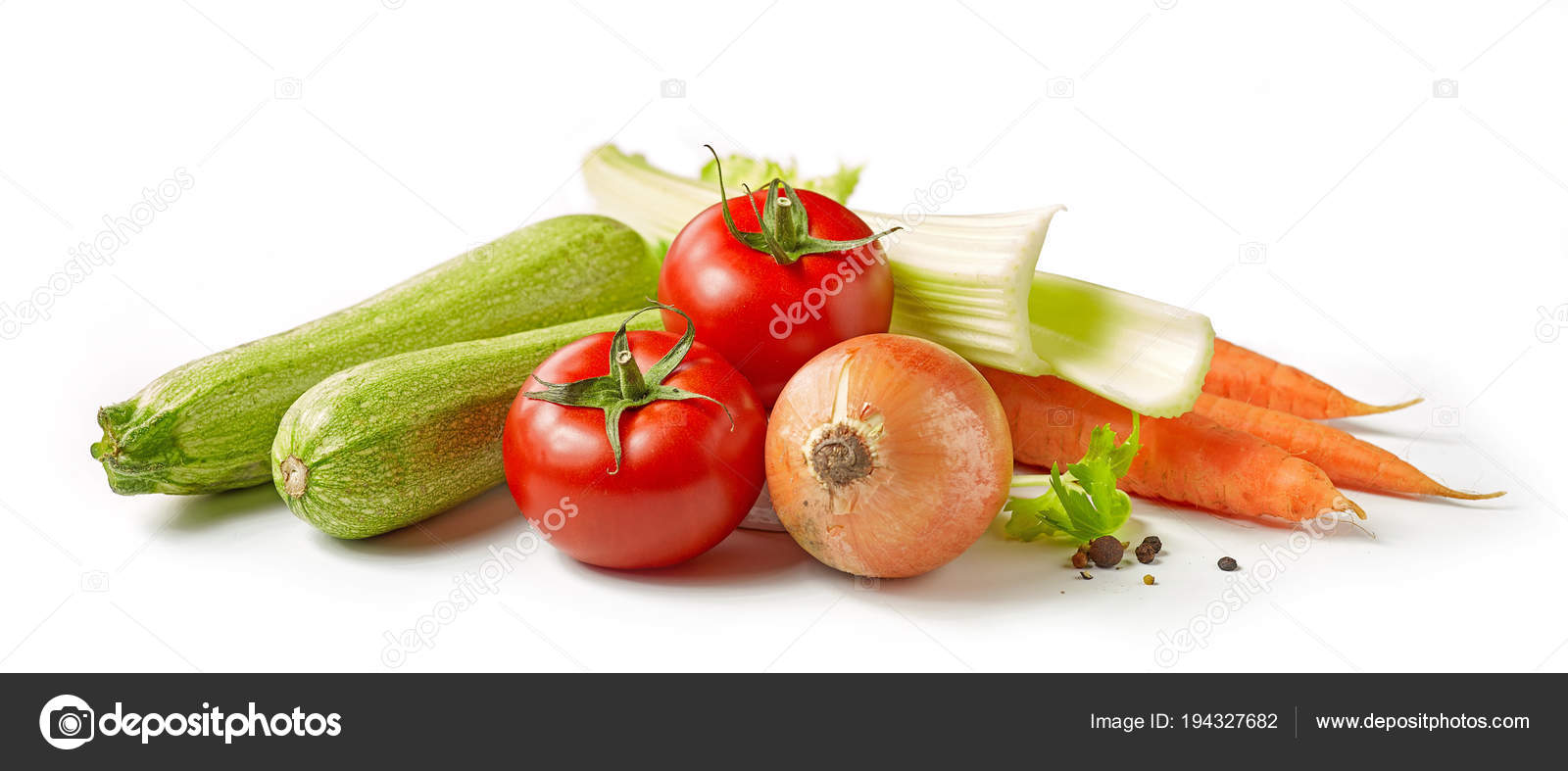 Various fresh vegetables Stock Photo by ©magone 194327682