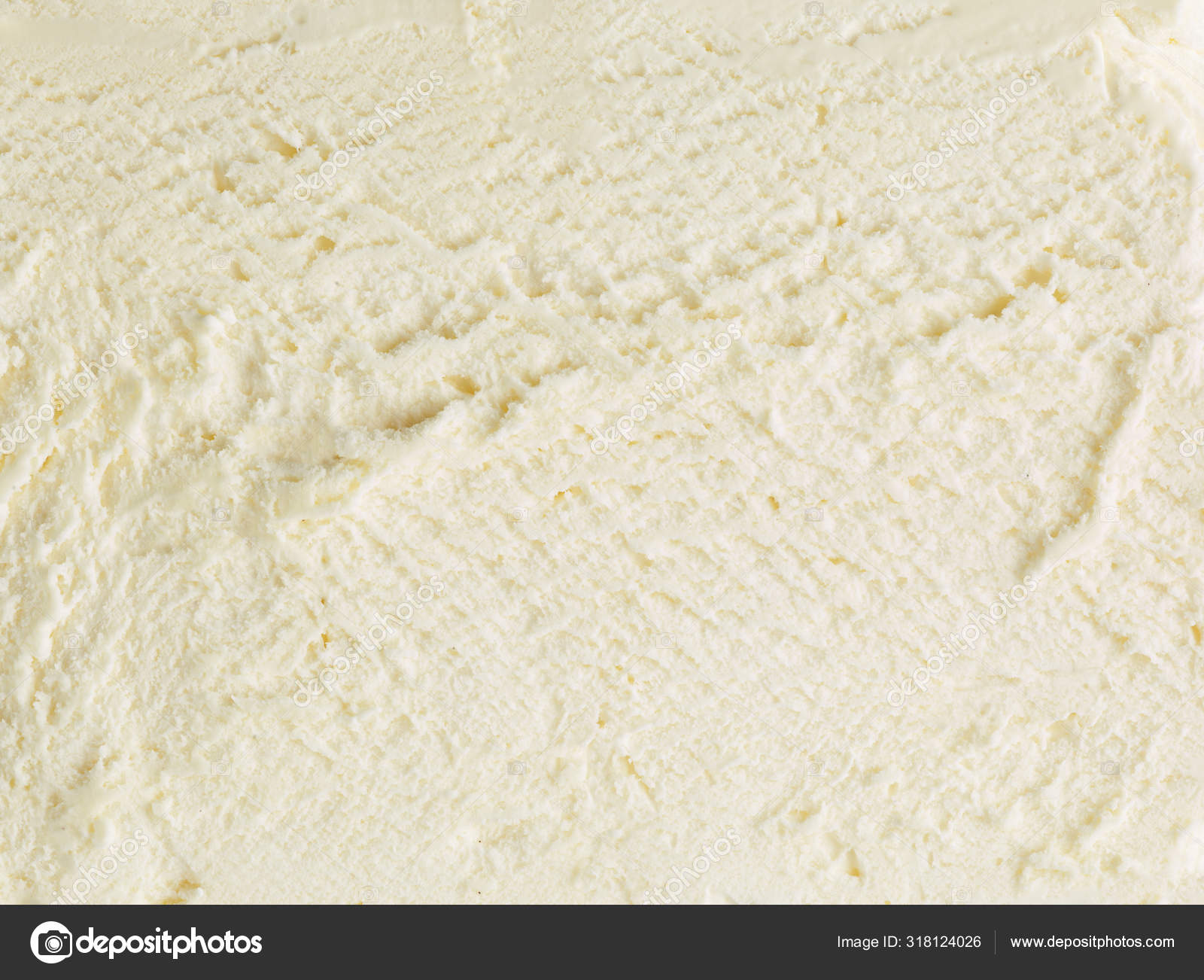 Vanilla Ice Cream Background