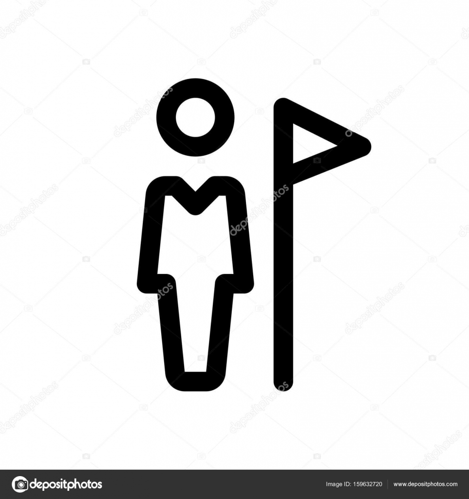 Achievement flag icon Stock Vector Image by ©get4net #159632720