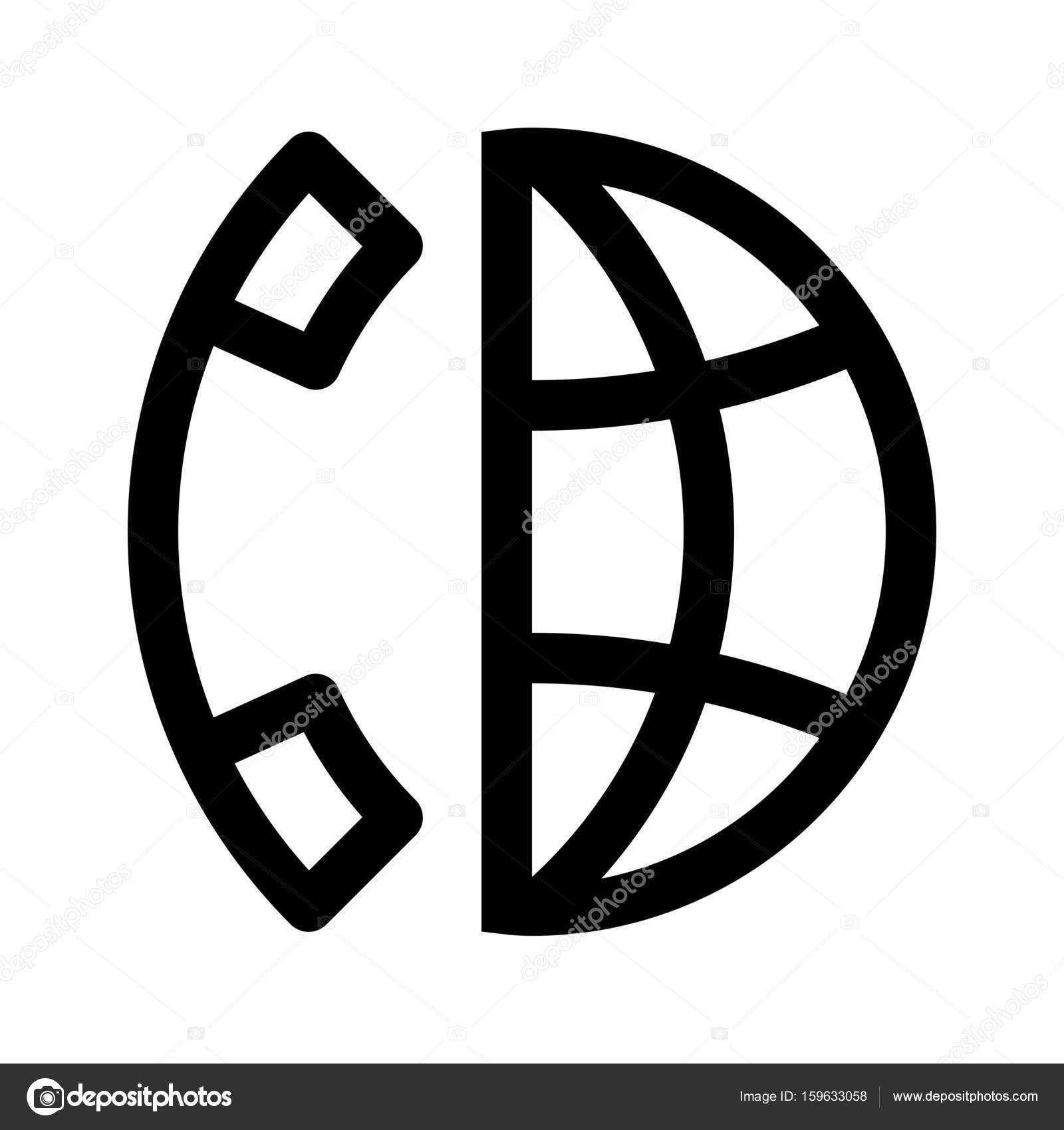 International call icon Stock Vector Image by ©get4net #159633058