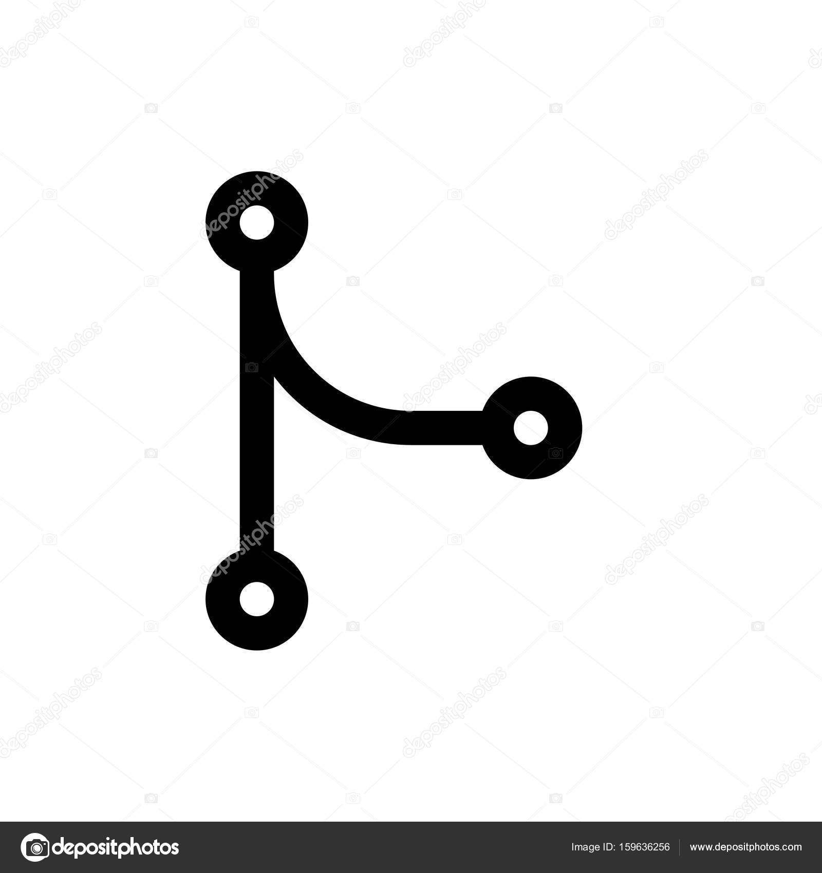 Git icon for development — Stock Vector © get4net #159636256