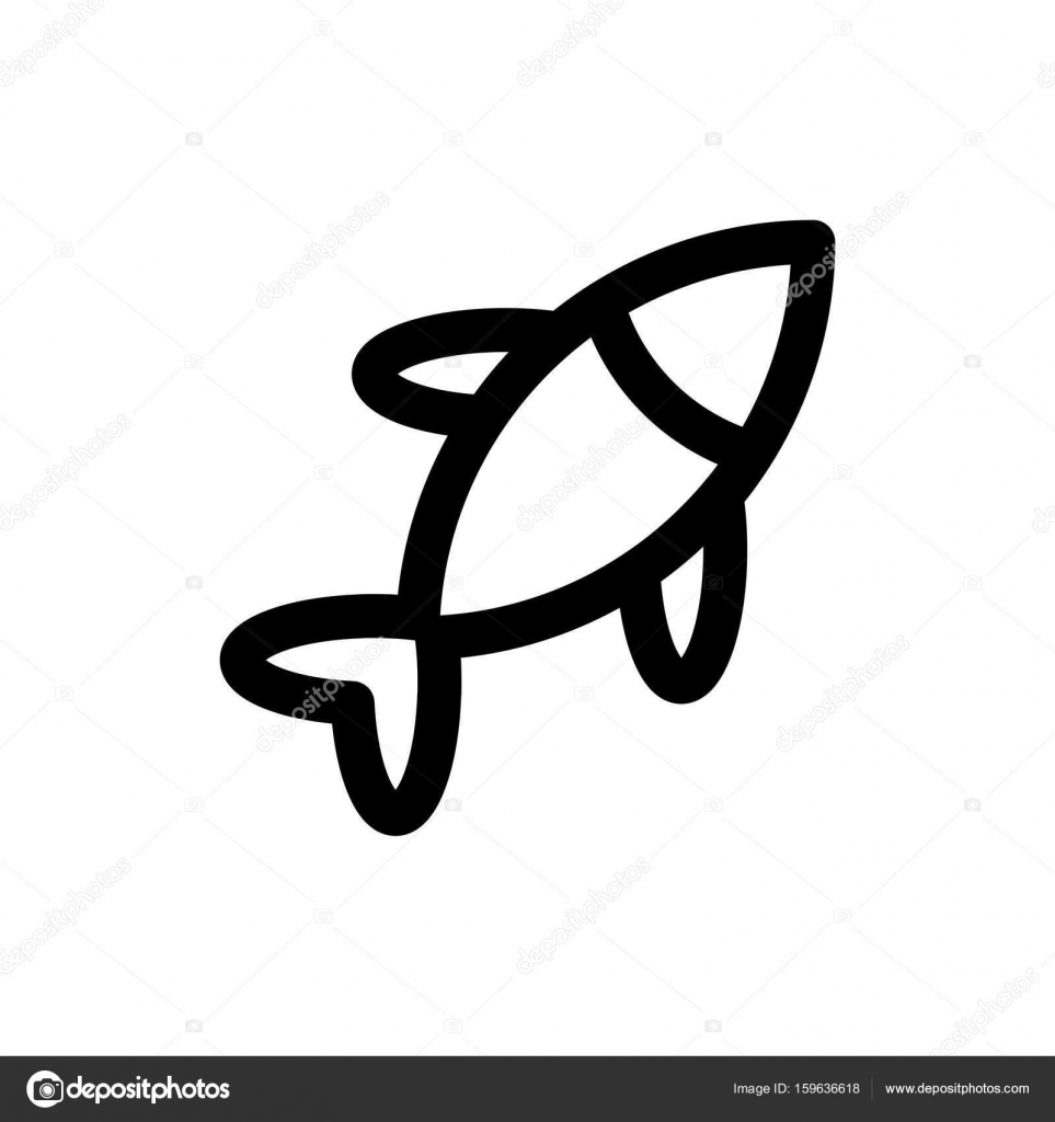 Fish web icon Stock Vector by ©get4net 159636618