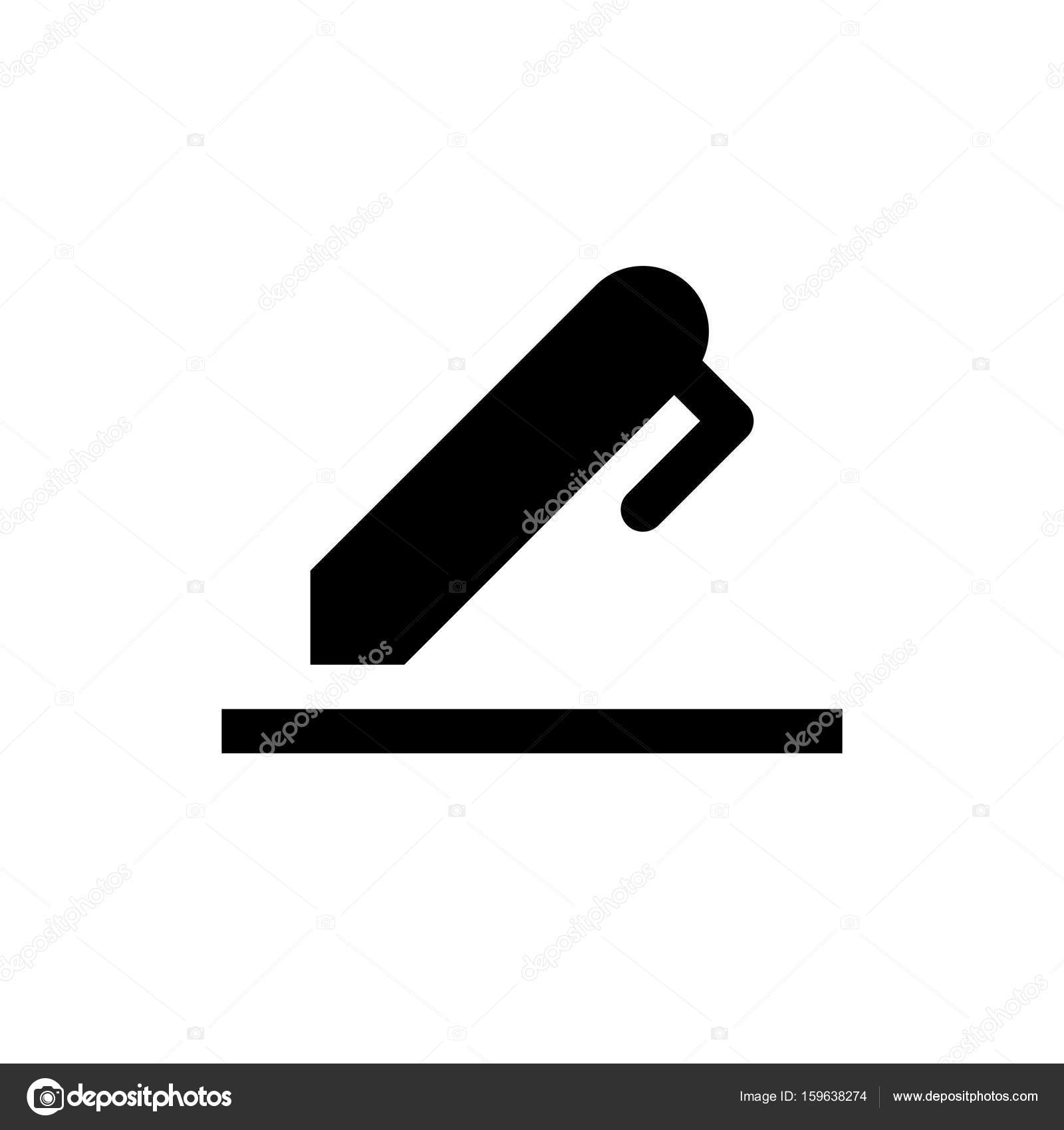 Signature simple icon Stock Vector by ©get4net 159638274