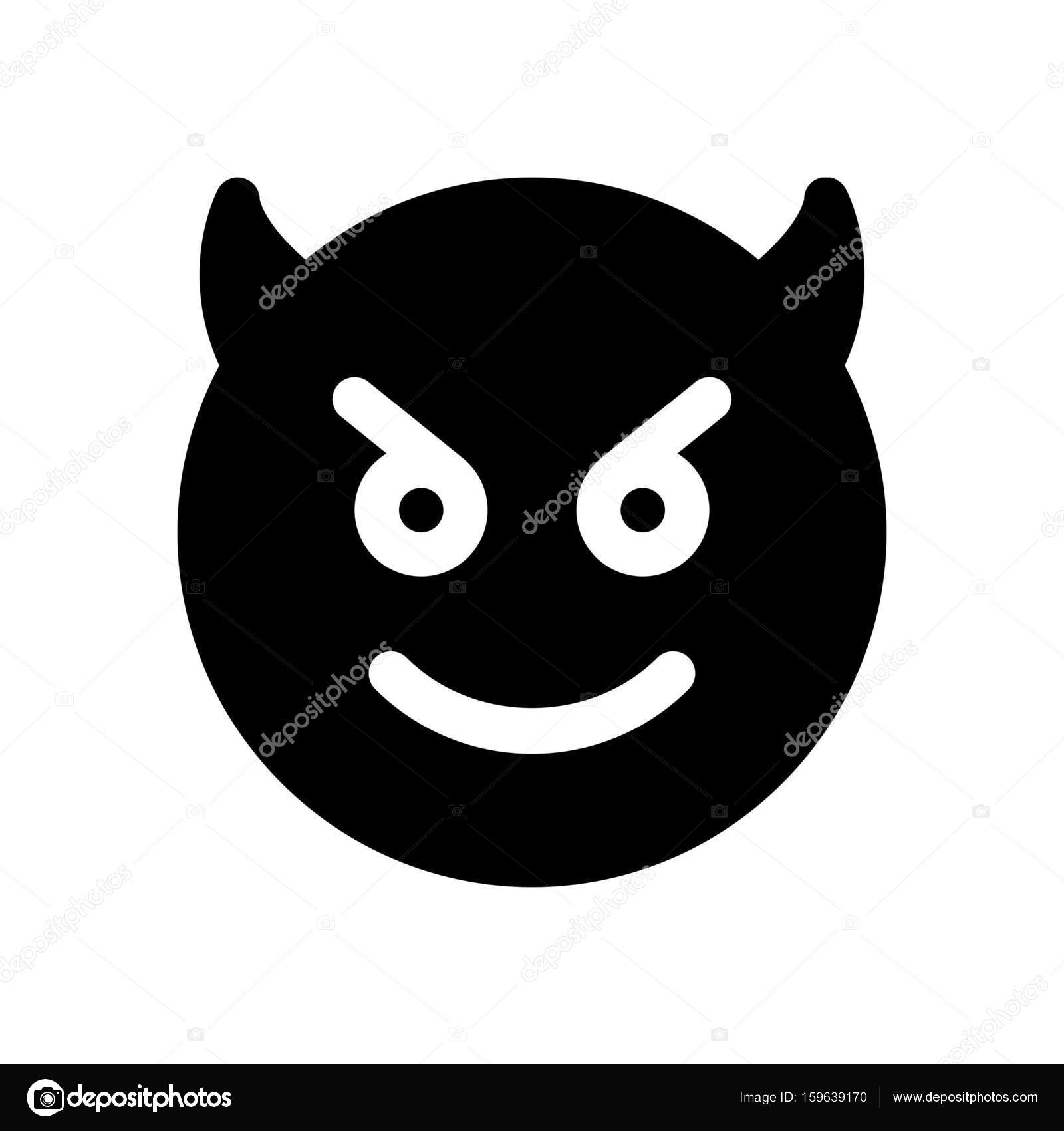 Devil emoji icon Stock Vector Image by ©get4net #159639170