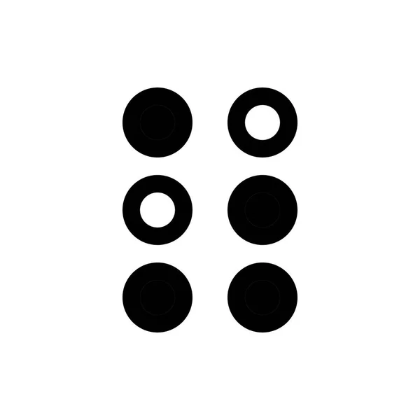 Braille web logo — Stock Vector © get4net #159646396