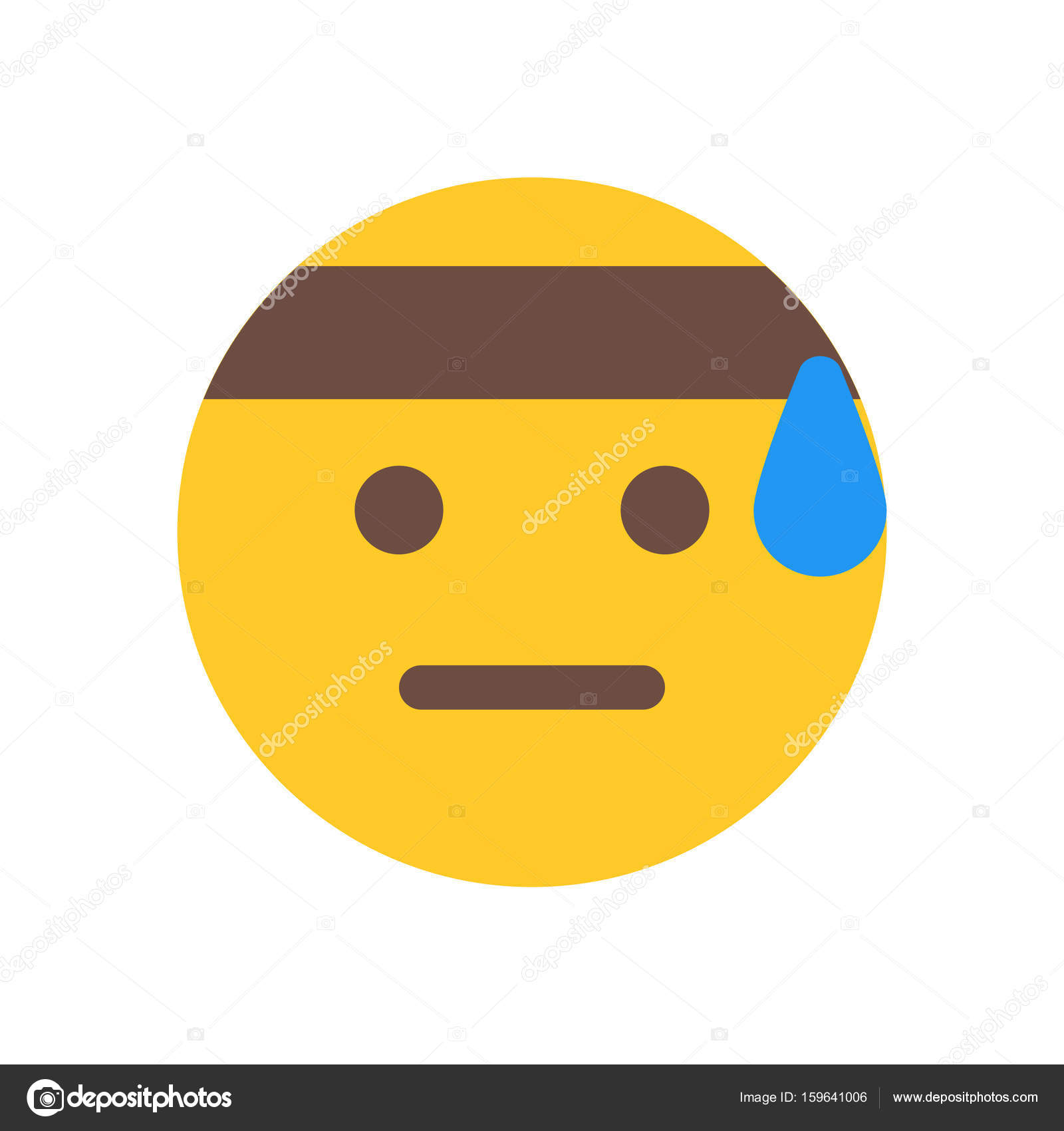 Hard work emoji icon Stock Vector Image by ©get4net #159641006