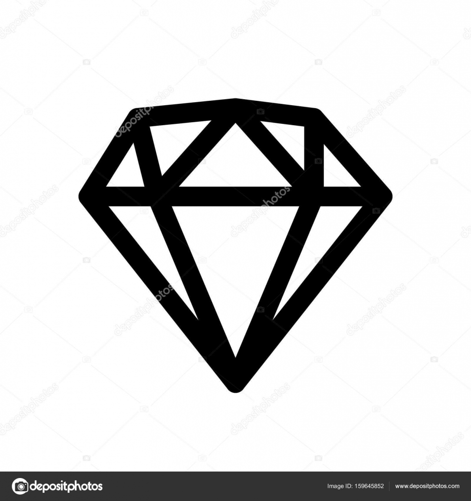 Diamond simple icon Stock Vector Image by ©get4net #159645852