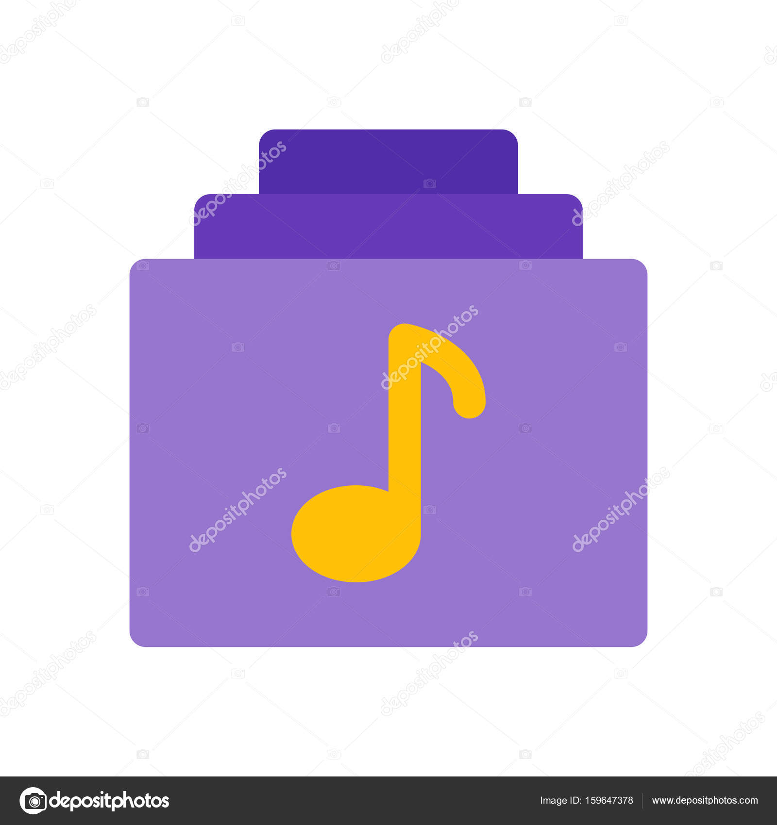Icono de colección de música Vector de stock #159647378 de ©get4net