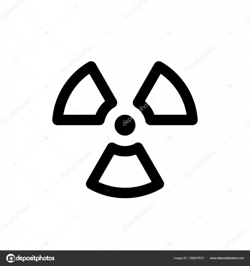 Radioactive web icon Stock Vector by ©get4net 159647872