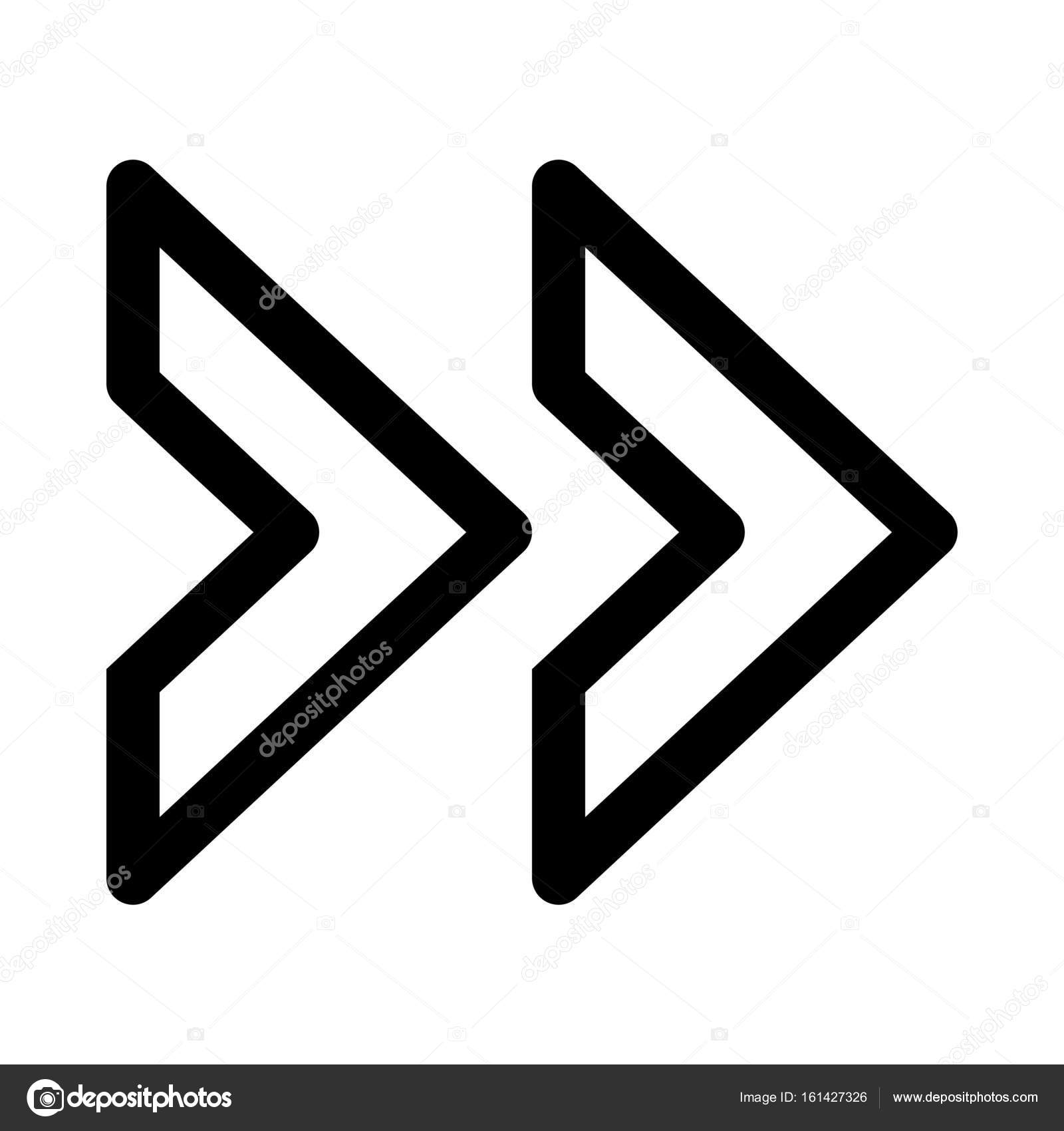 Next track arrow Stock Vector Image by ©get4net #161427326