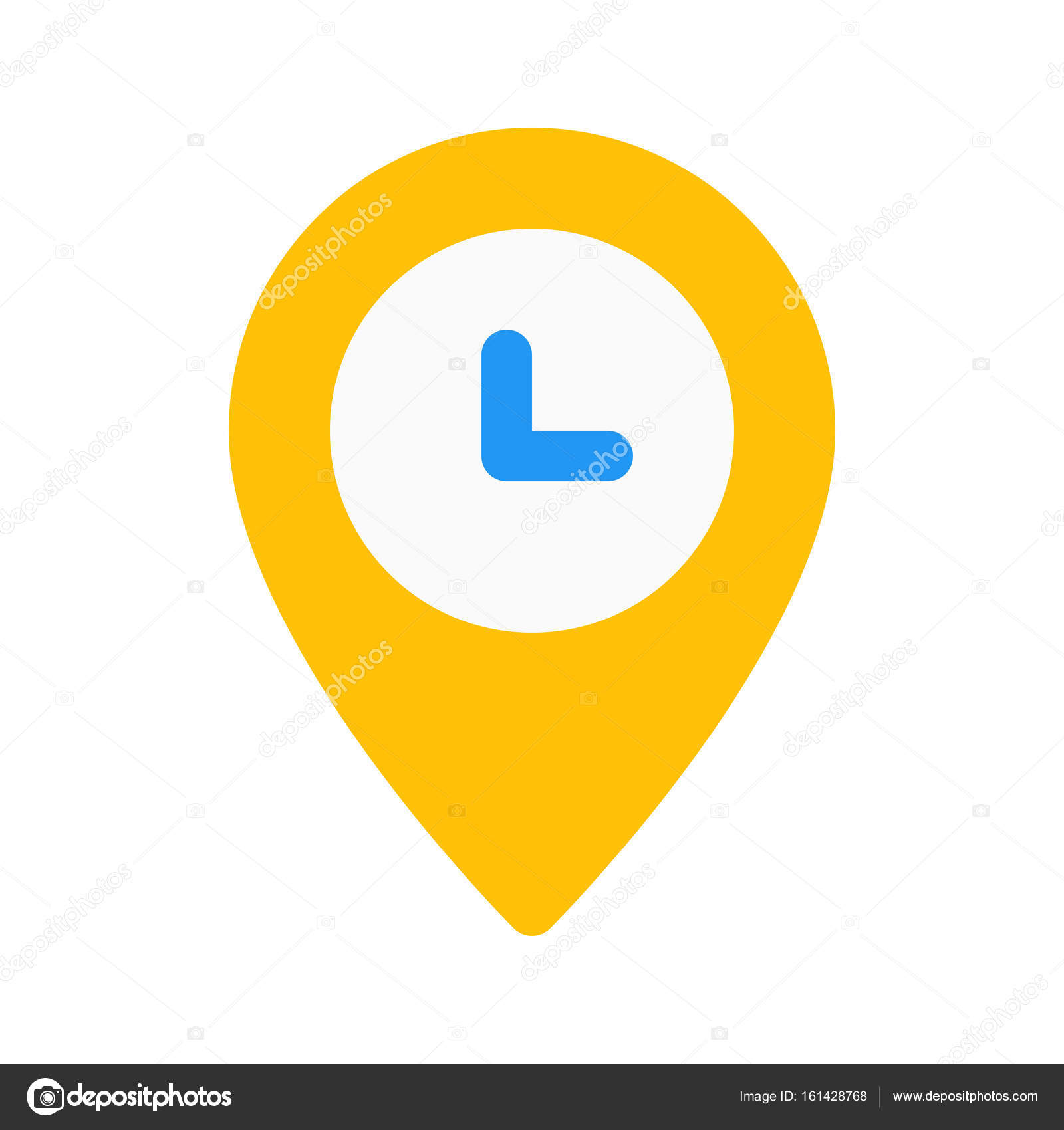 Location history icon — Stock Vector © get4net #161428768