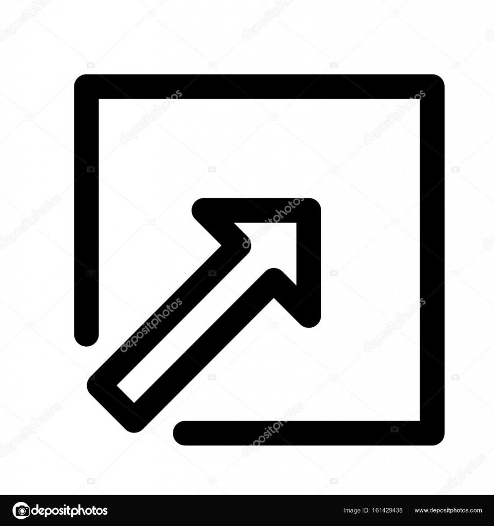 Minimize window arrow Stock Vector Image by ©get4net #161429438