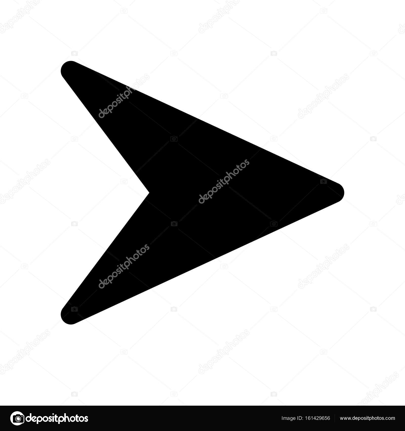Navigation arrow icon Stock Vector by ©get4net 161429656