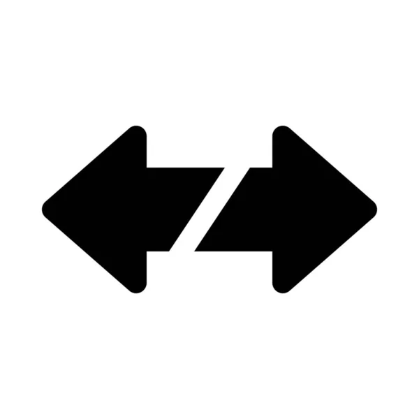 Flechas de ida y vuelta imágenes de stock de arte vectorial | Depositphotos