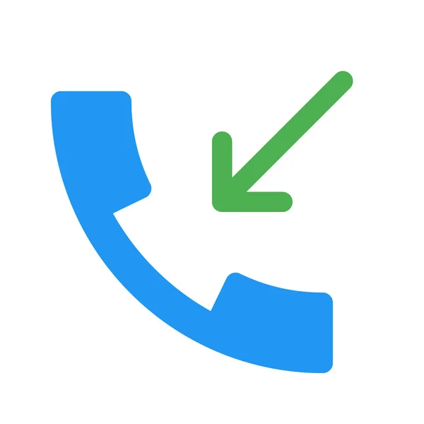 Call Recieved Log White Background Stock Vector Image by ©get4net ...