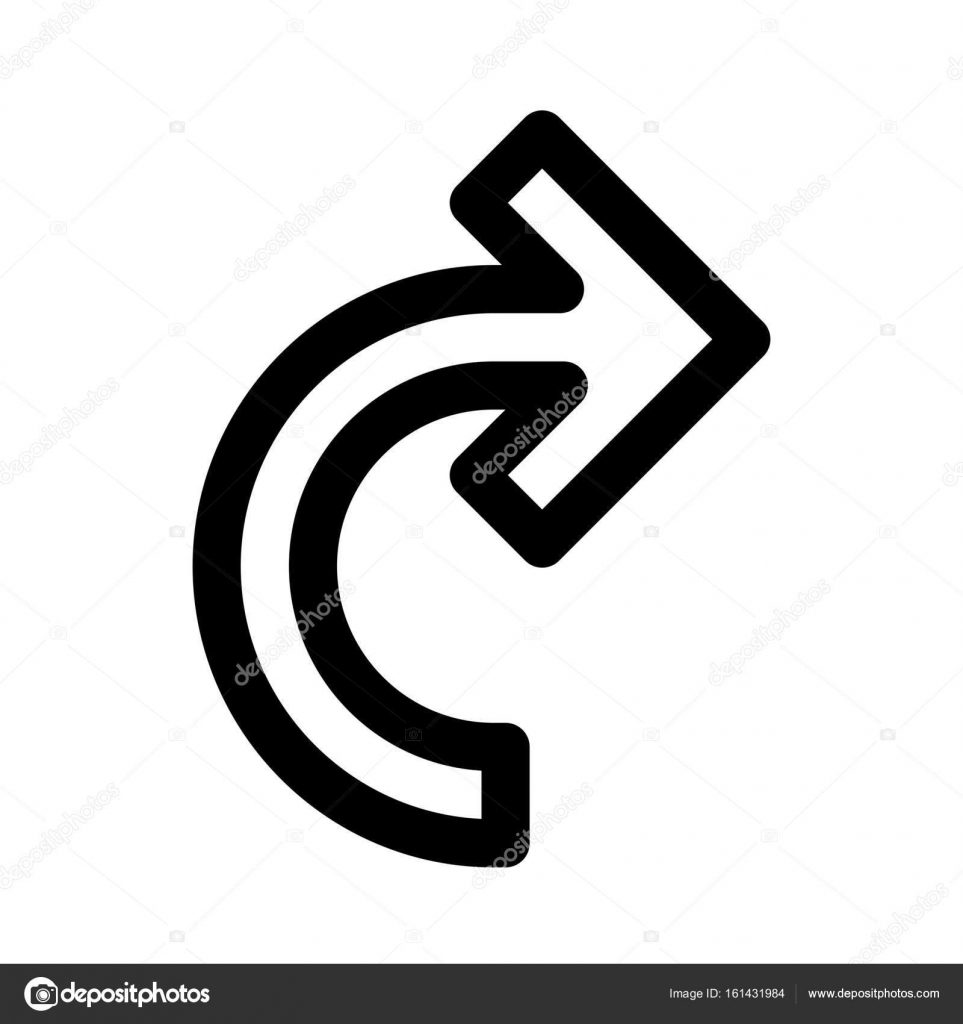 Turn arrow icon Stock Vector by ©get4net 161431984