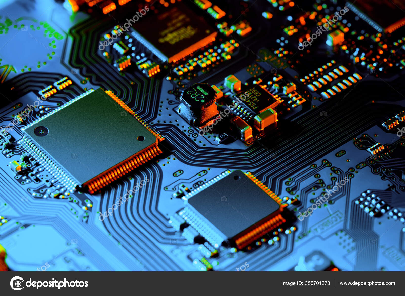 Electronics Components Wallpaper
