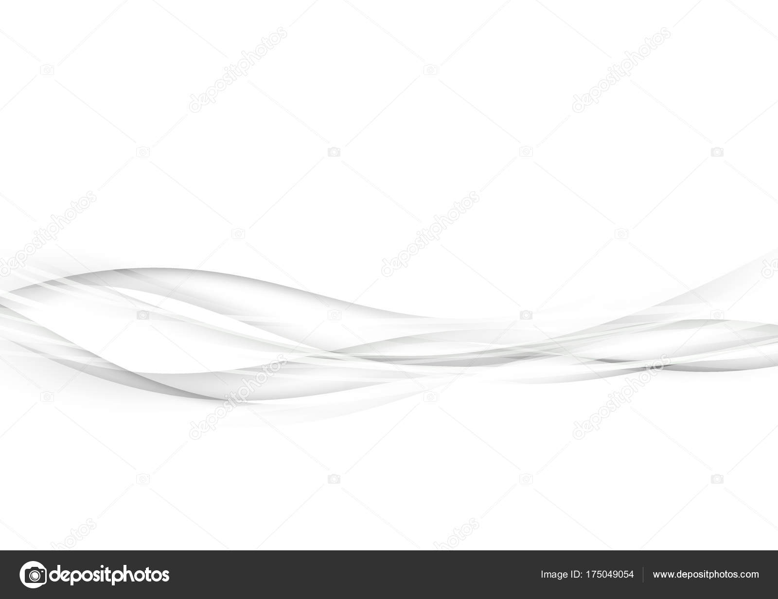 Modern grey wave background Stock Vector Image by ©phyZick #175049054
