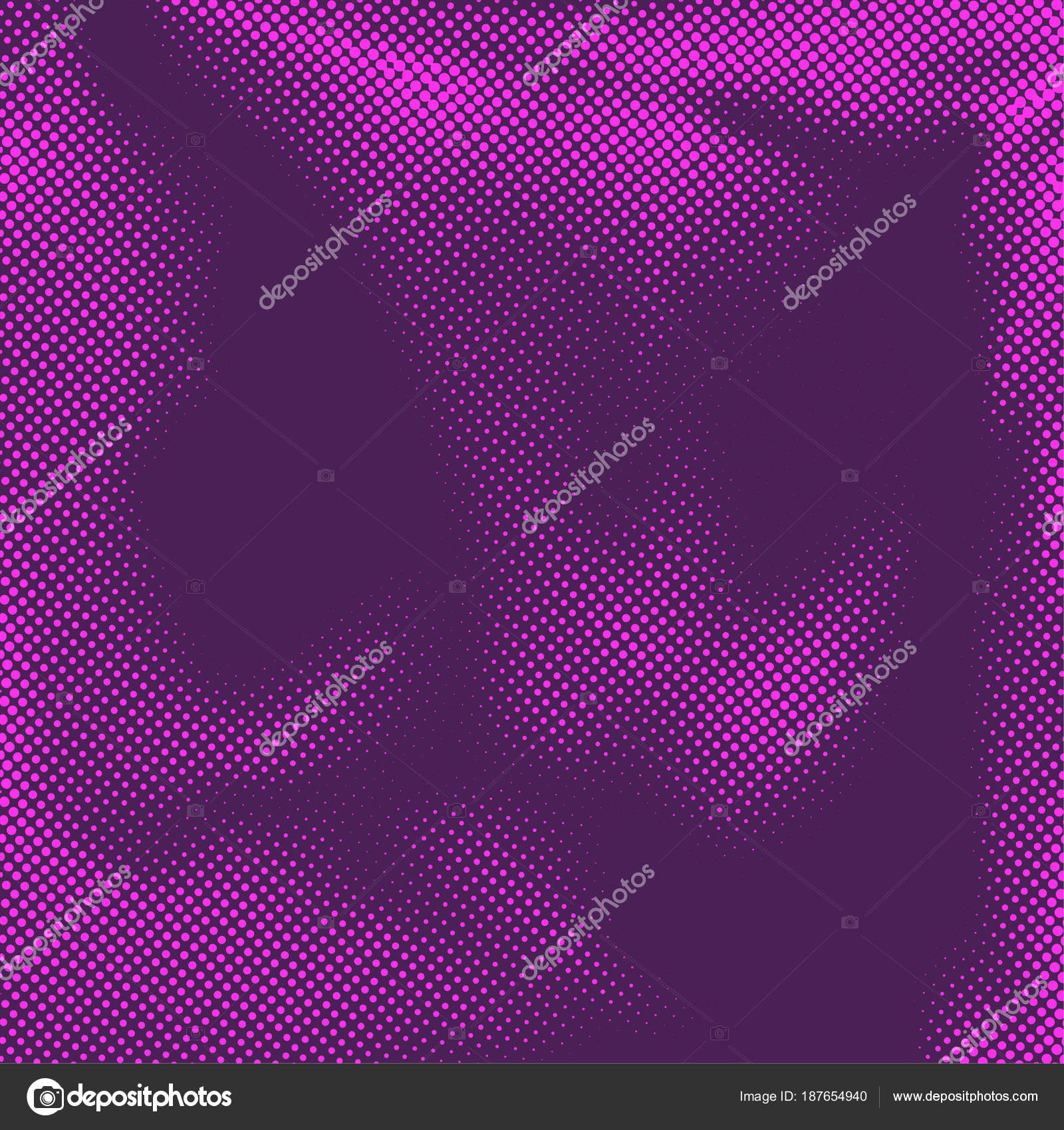 Beautiful Halftone Pink Dot Comic Book Style Distressed Layout Retro ...