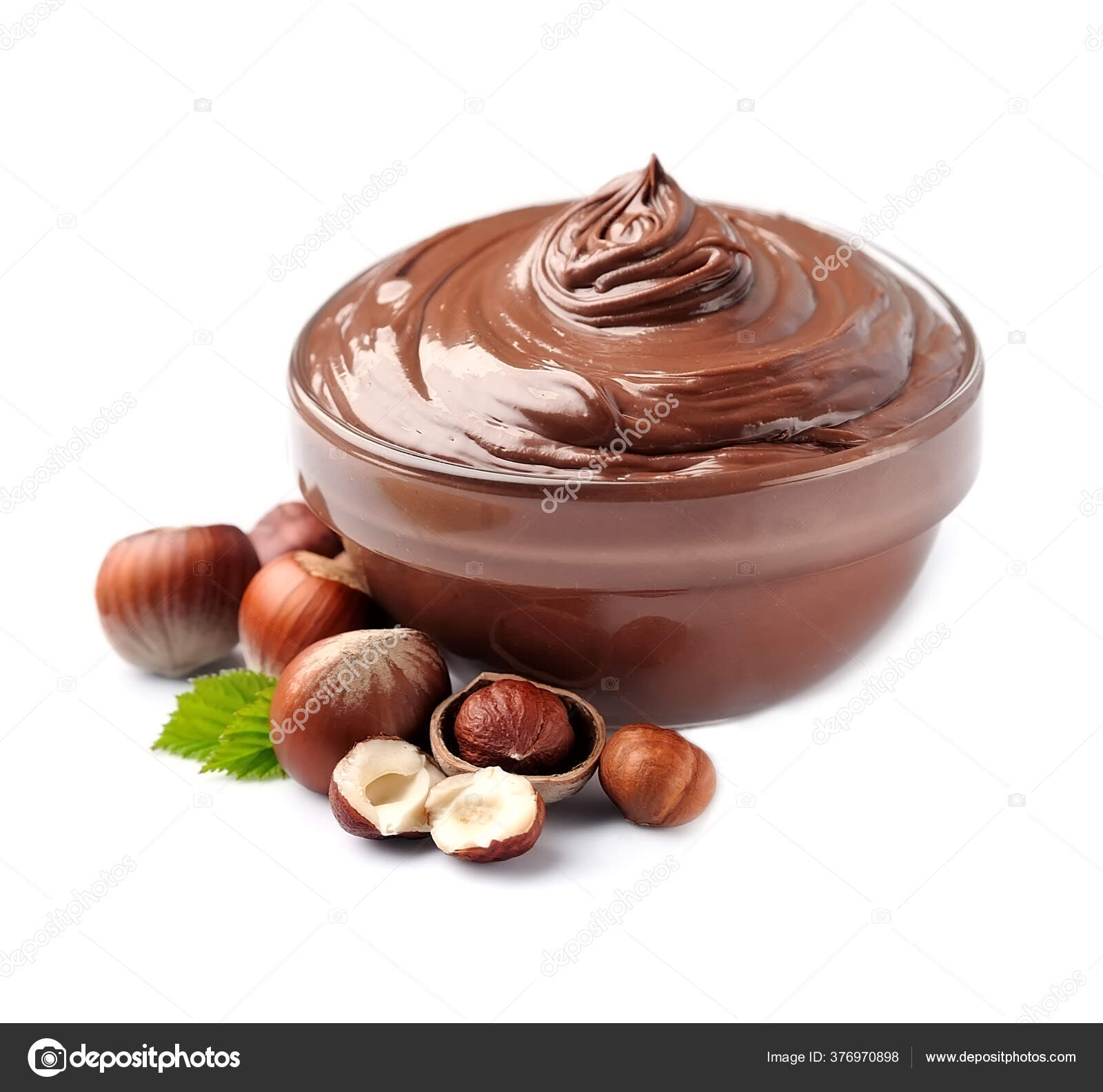 Chocolate Spread Isolated White Backgrounds Stock Photo by ©margo555 ...