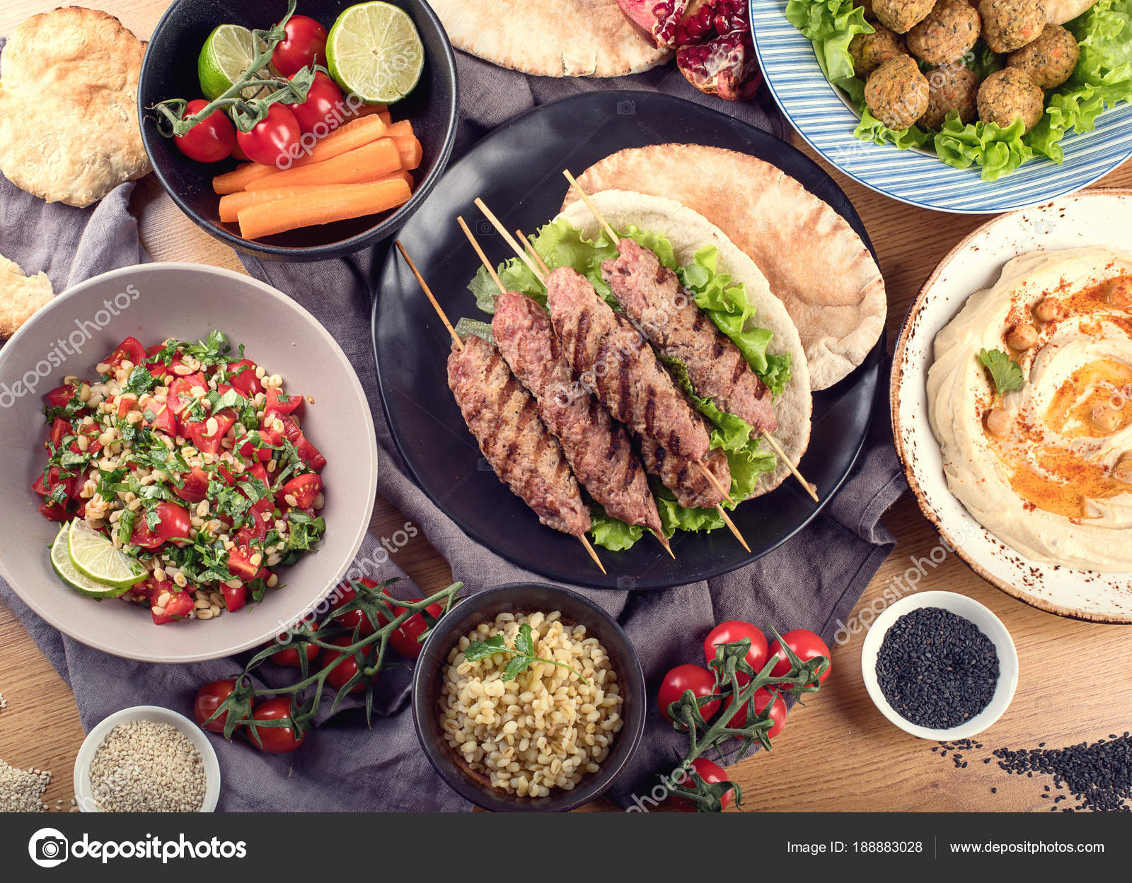 Traditional Lebanese Food
