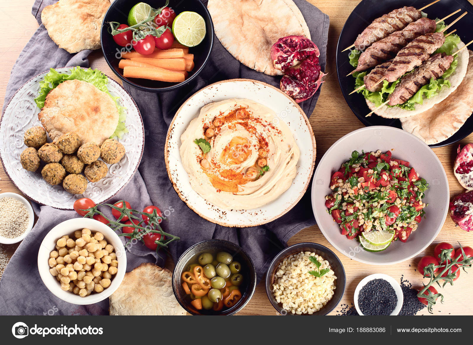 Traditional Lebanese Food