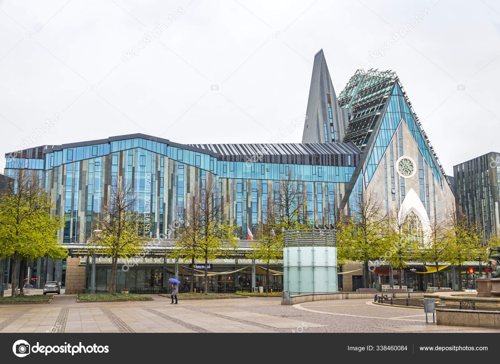 University of Leipzig on Augustusplatz in Leipzig, Germany – Stock ...