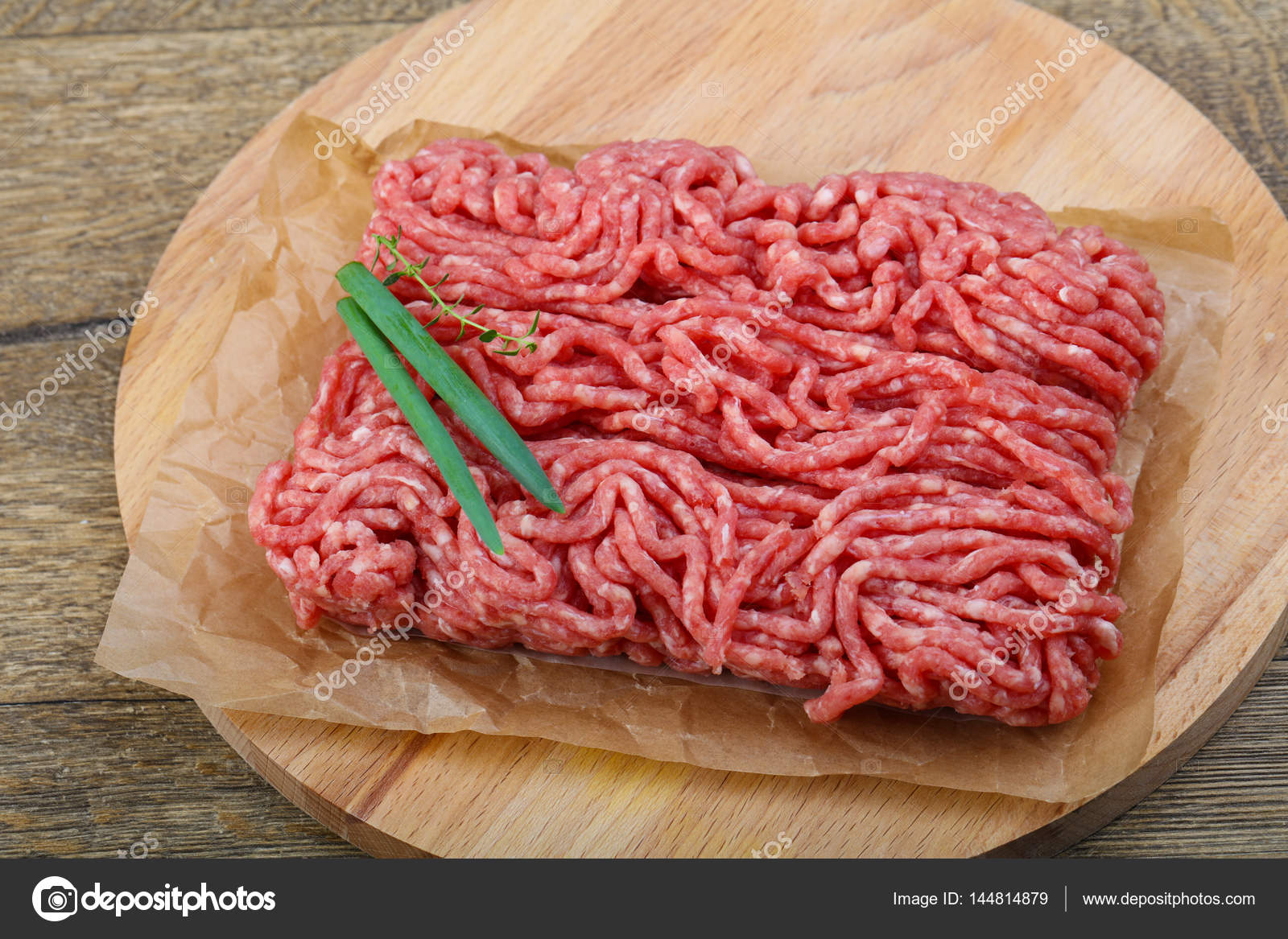 Raw Minced beef — Stock Photo © AndreySt #144814879