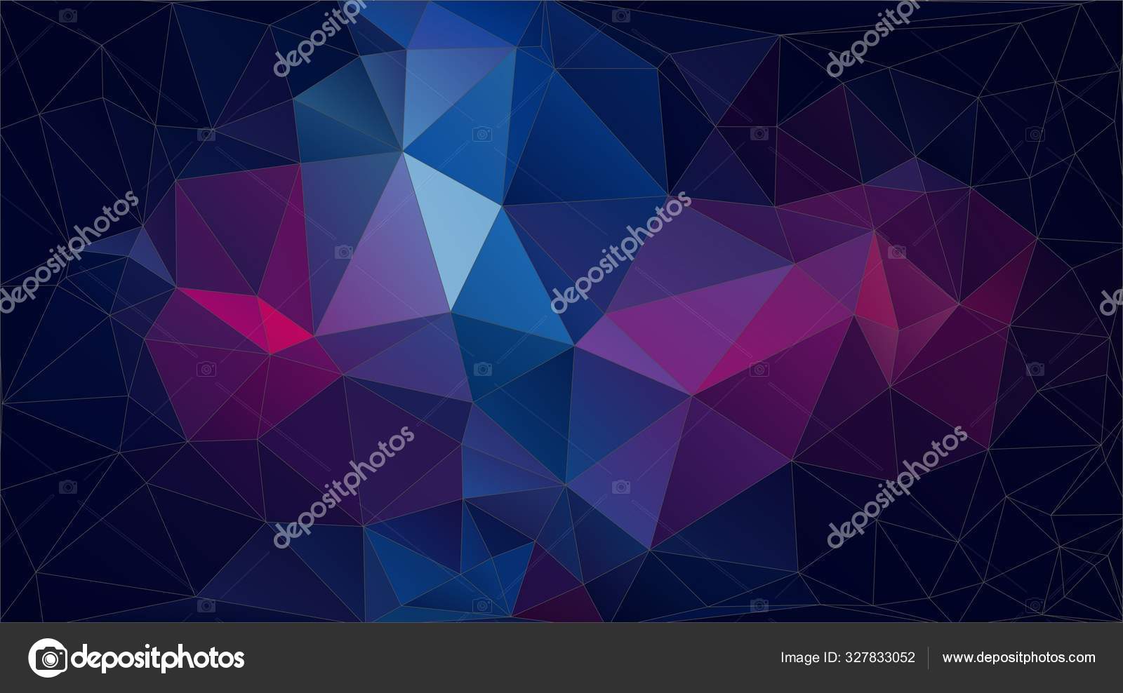 Abstract horizontal triangle background for your design - Vector Stock ...
