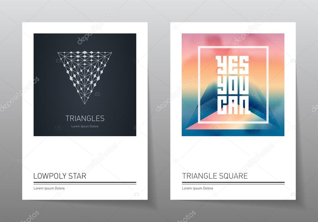 Geometry backgrounds set Stock Vector Image by ©thebackground #126555128