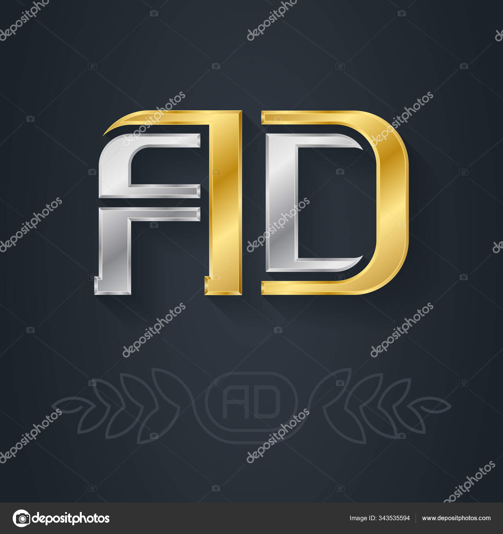 Logo Icon Logotype Template Vector Illustration Stock Vector by ...