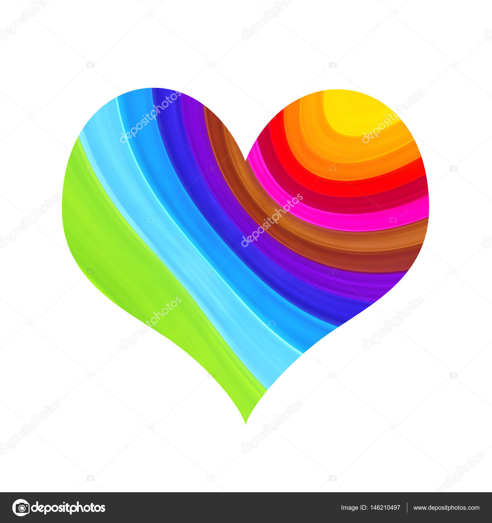 Abstract colorful heart — Stock Photo © Dink101 #146210497
