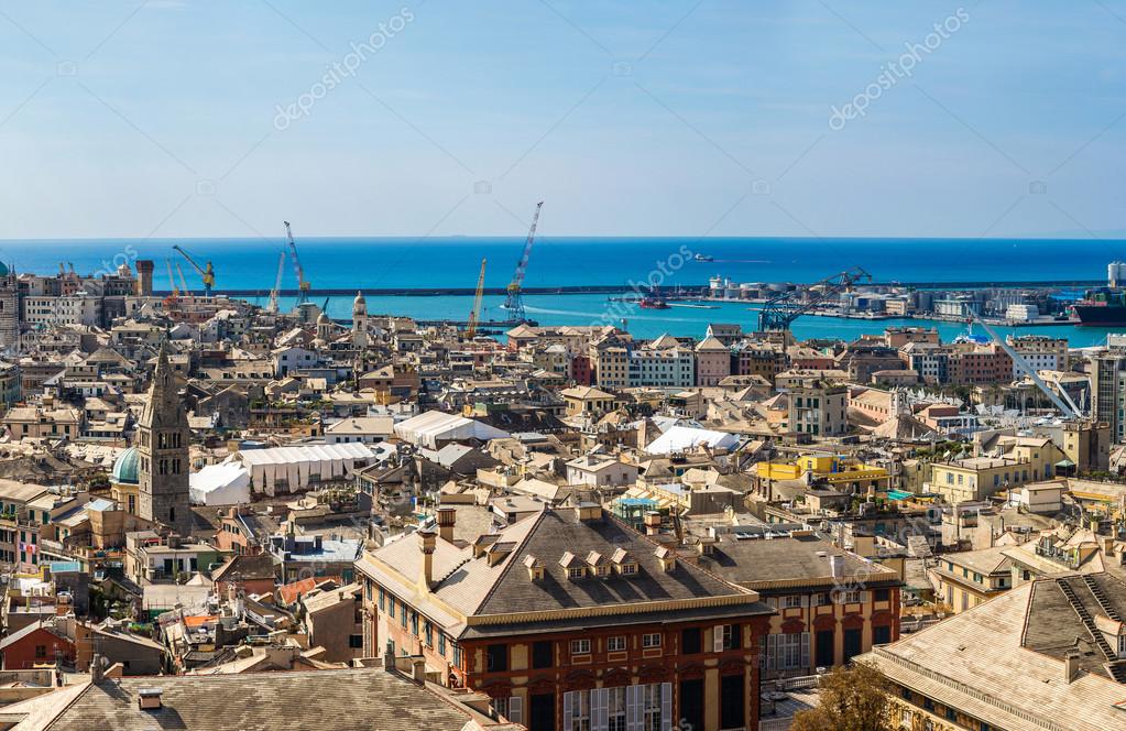 Genoa in a summer day, Italy – Stock Editorial Photo © bloodua #126717708