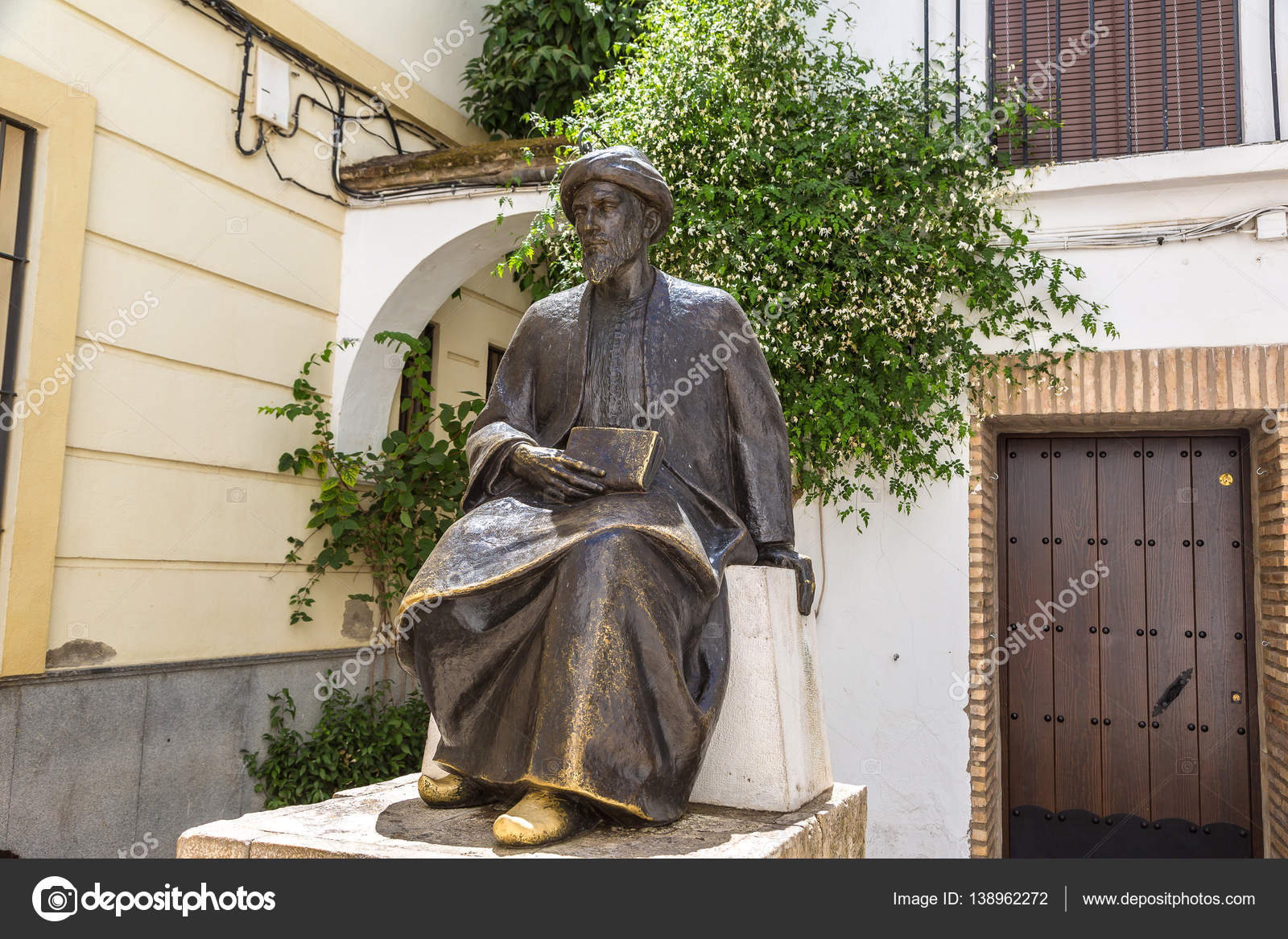 Statue of Ben Maimonides — Stock Photo © bloodua #138962272