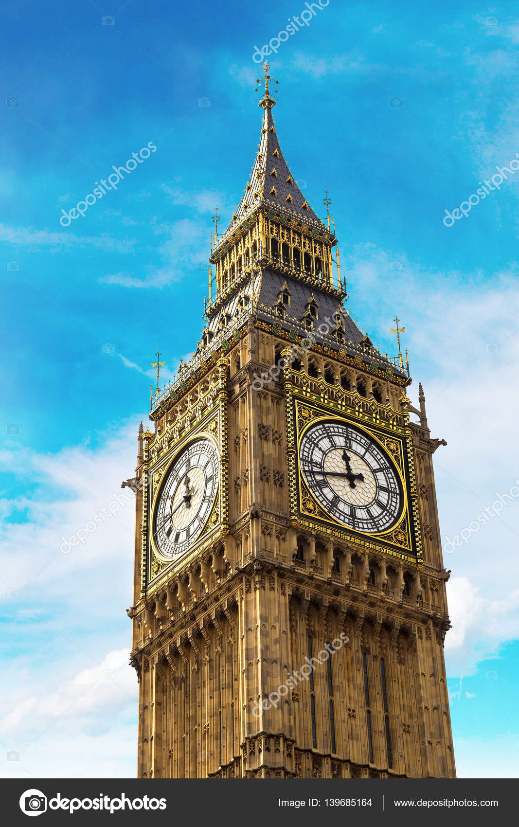 Big Ben clock tower Stock Photo by ©bloodua 139685164