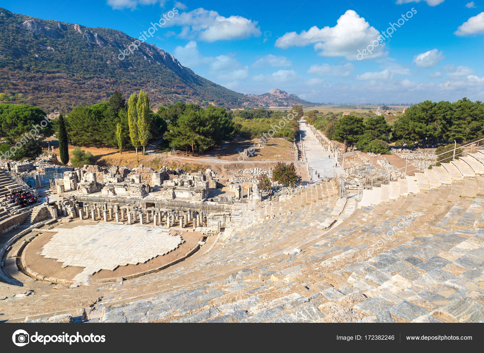 Amphitheater (Coliseum) in Ephesus Stock Photo by ©bloodua 172382246