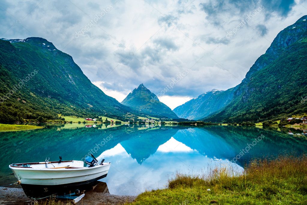 Beautiful Nature Norway. Stock Photo by ©cookelma 126259288
