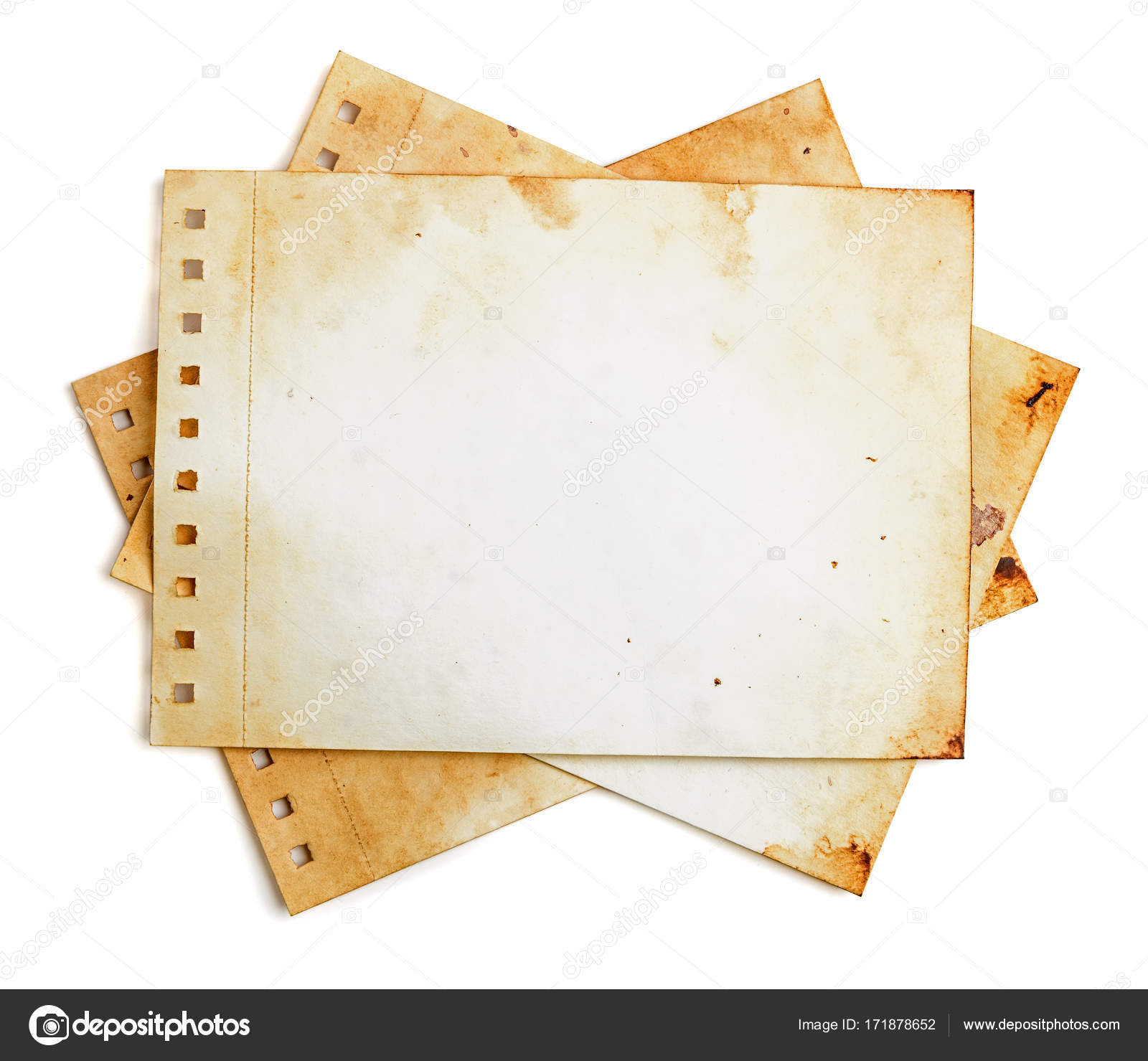 Vintage style note pages Stock Photo by ©Paulpaladin 171878652