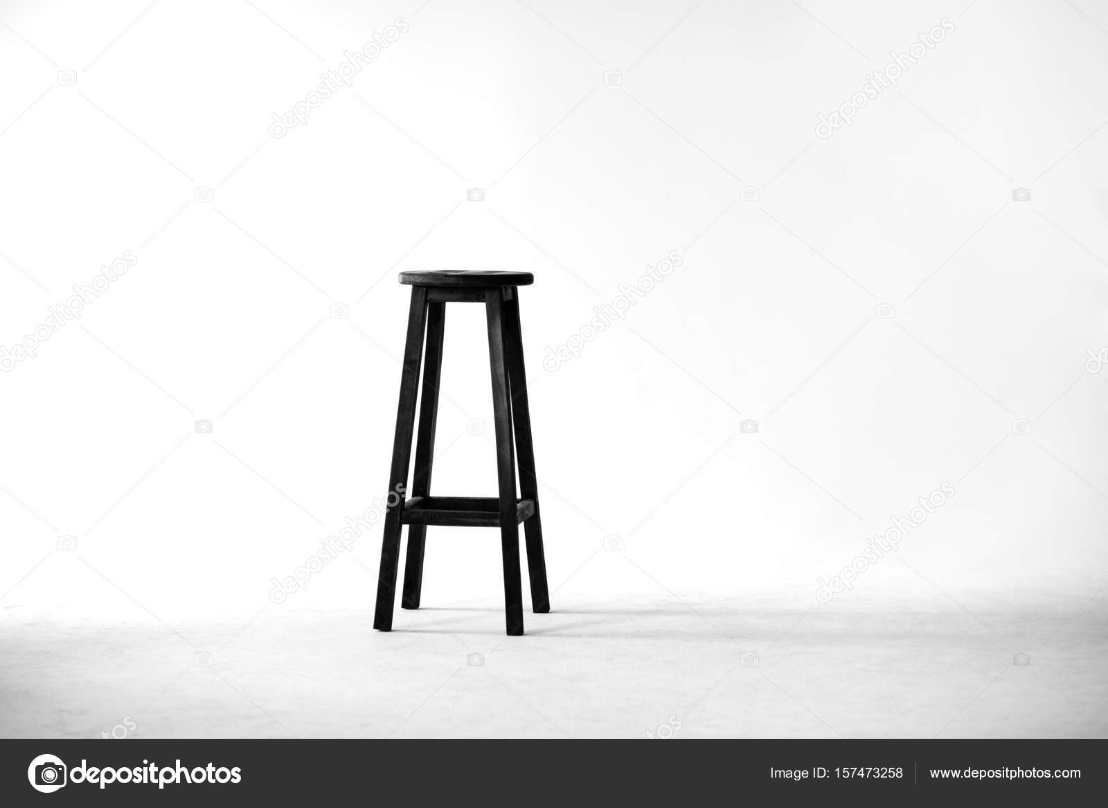 Black empty chair symbolizing a free place for a creative person ...