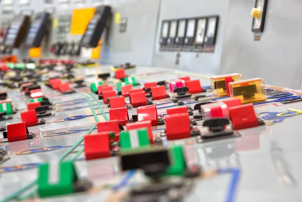 control panel at a nuclear power plant close-up - Stock Image - Everypixel