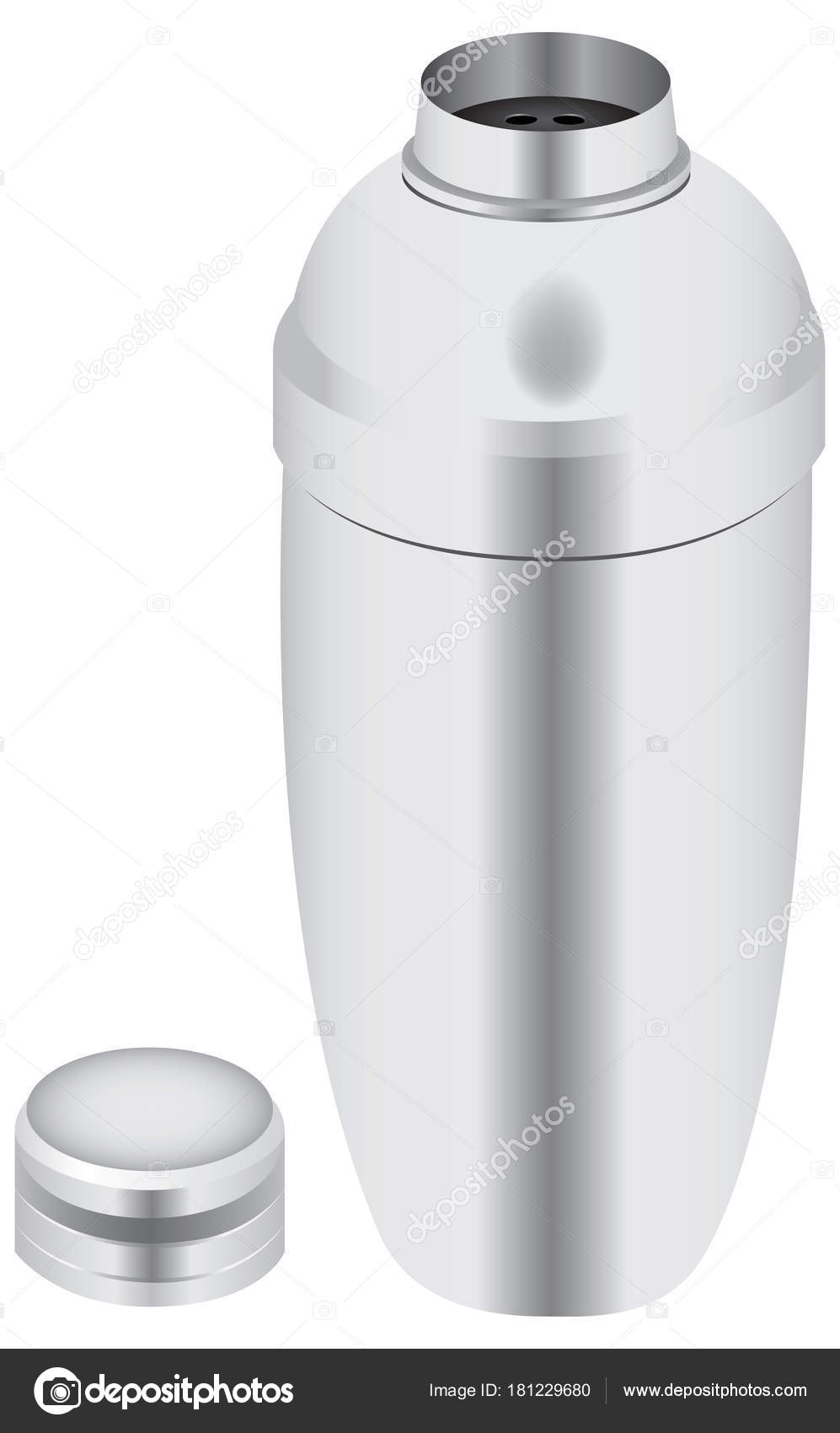 An open classic shaker Stock Vector Image by ©VIPDesignUSA #181229680