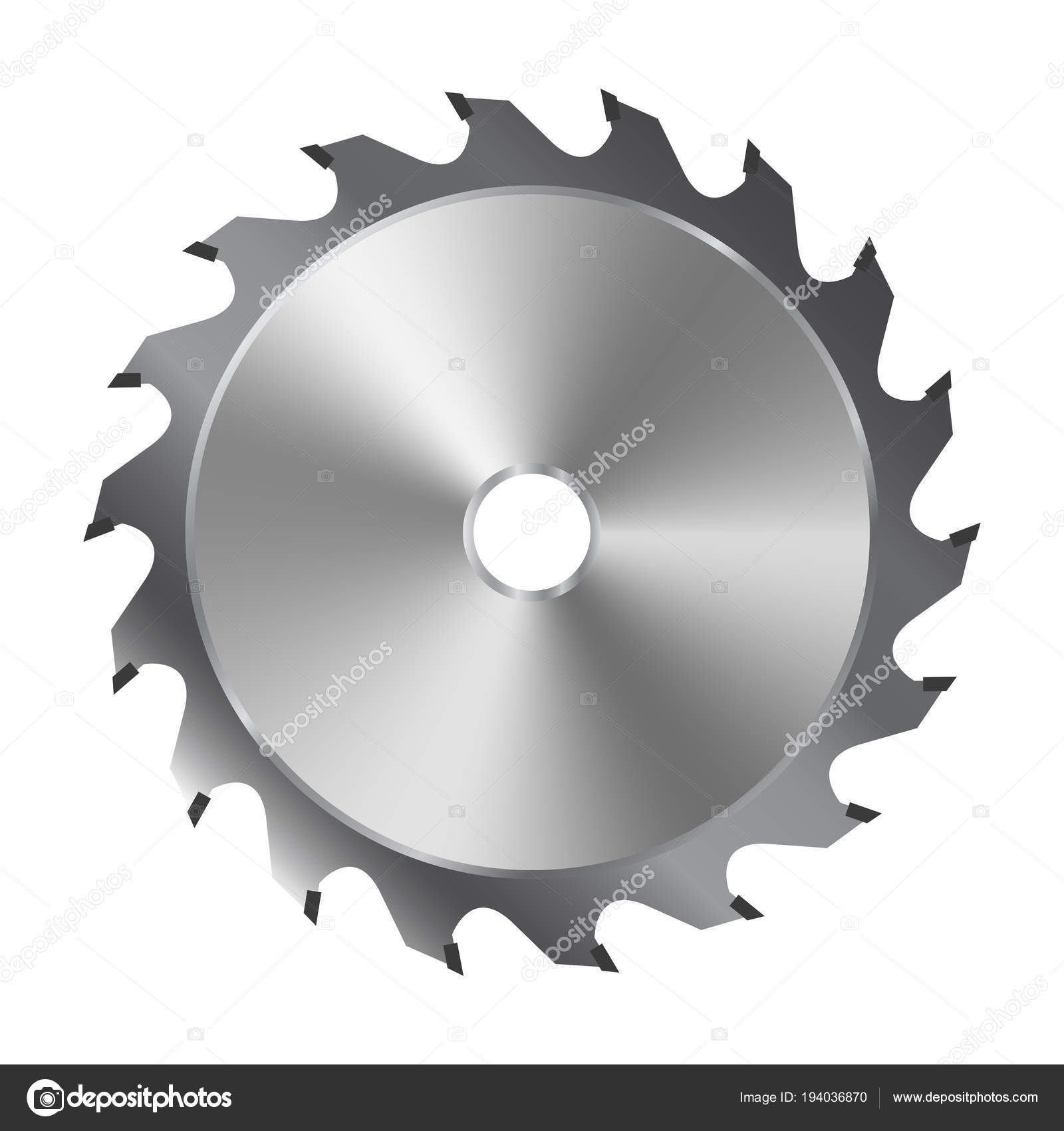 Circular Saw Blade Vector