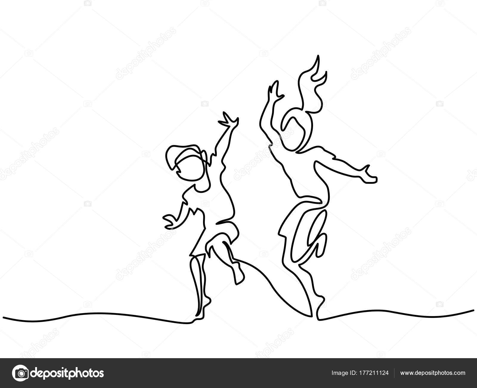 Slam Dancing Drawing