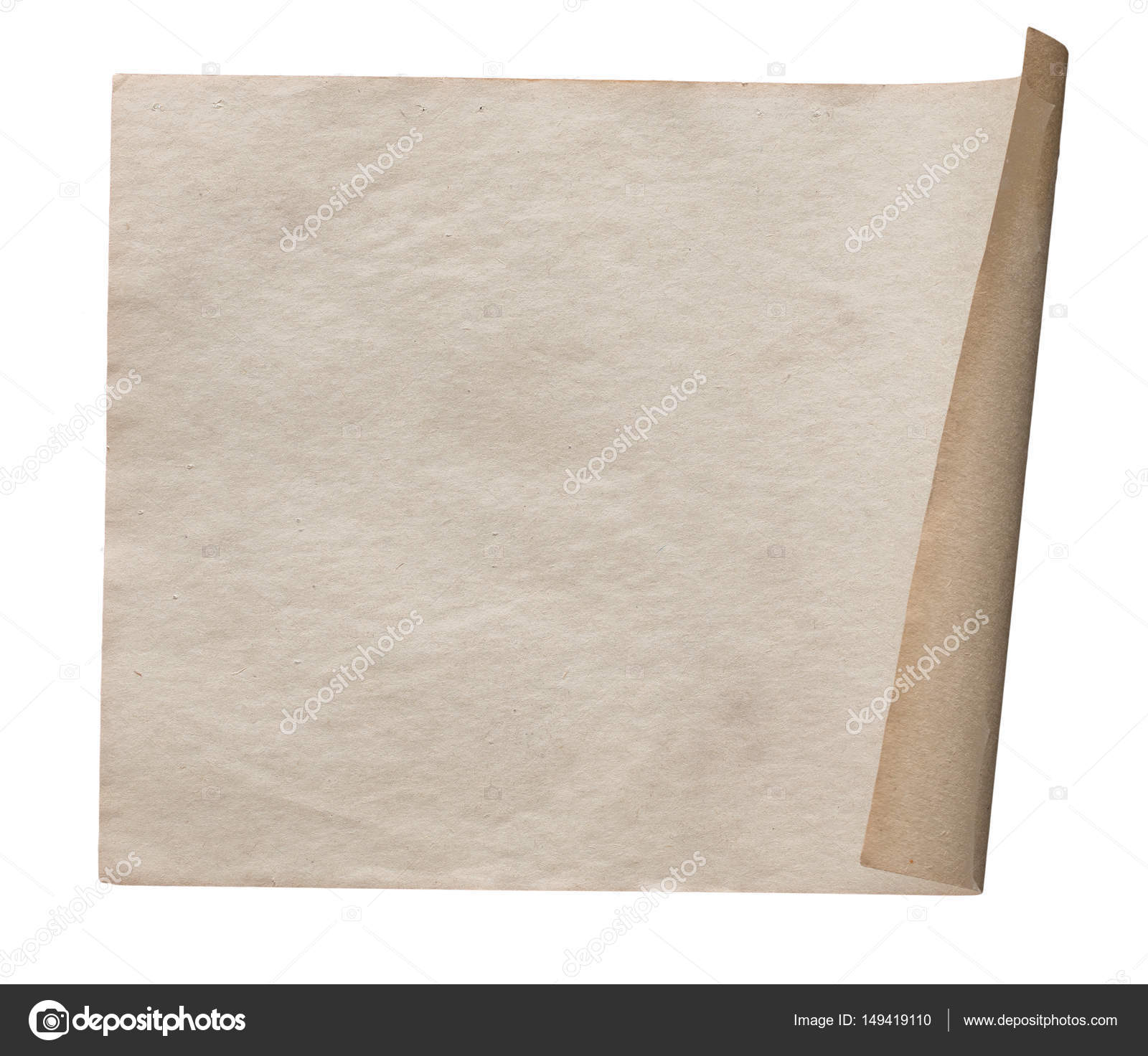 Old paper with clipping path Stock Photo by ©avlntn 149419110