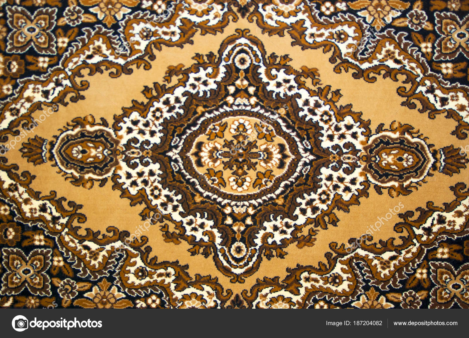 Pattern of a woolen carpet — Stock Photo © astral #187204082