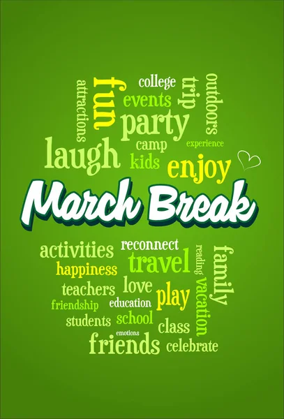 March break Vector Art Stock Images | Depositphotos